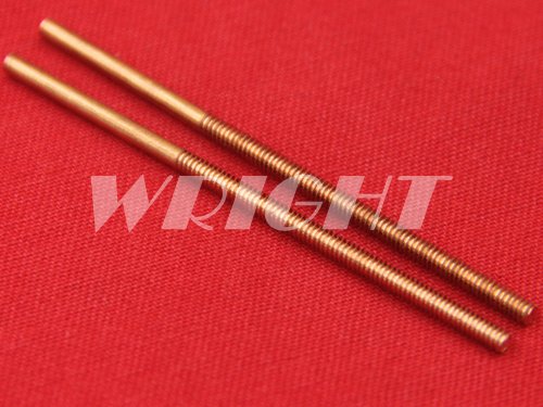 M3 copper threaded electrode copper tap with flush hole