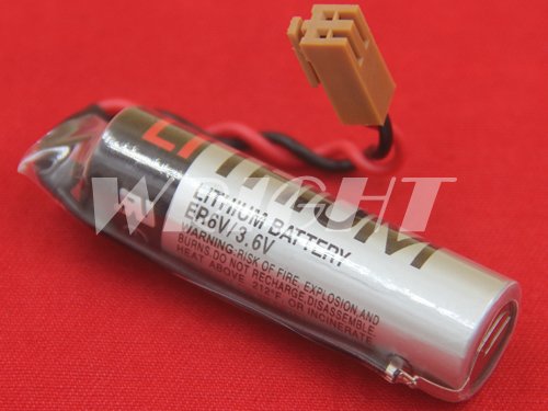 ER6V lithium battery 3.6v Toshiba CNC and EDM Machine parts